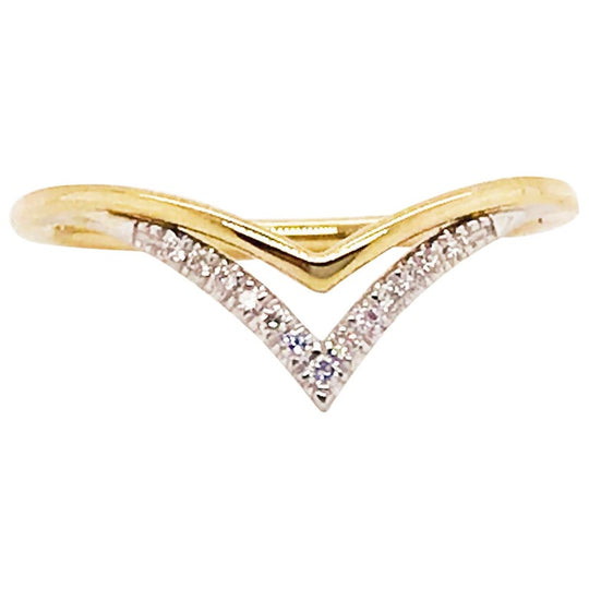 Diamond V Ring – Five Star Jewelry Brokers